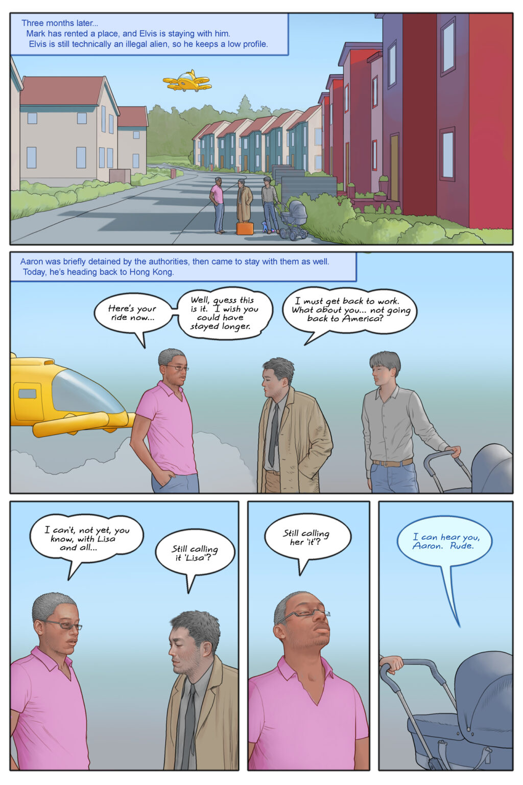 the comic | Android Blues